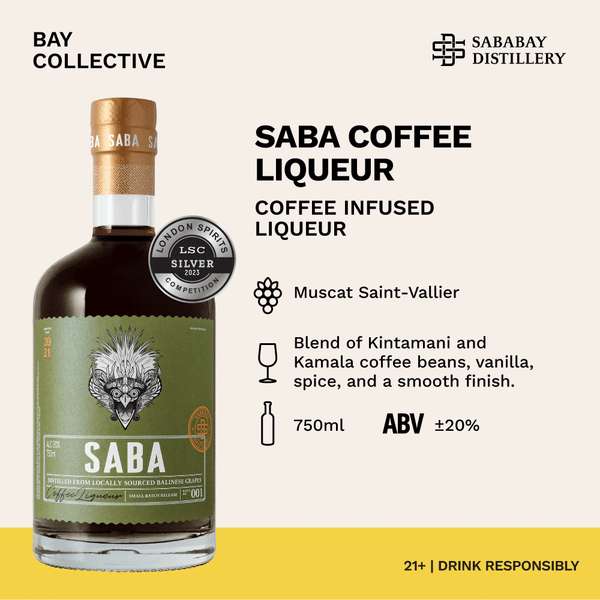 SABA Coffee Liqueur– Sababay Winery